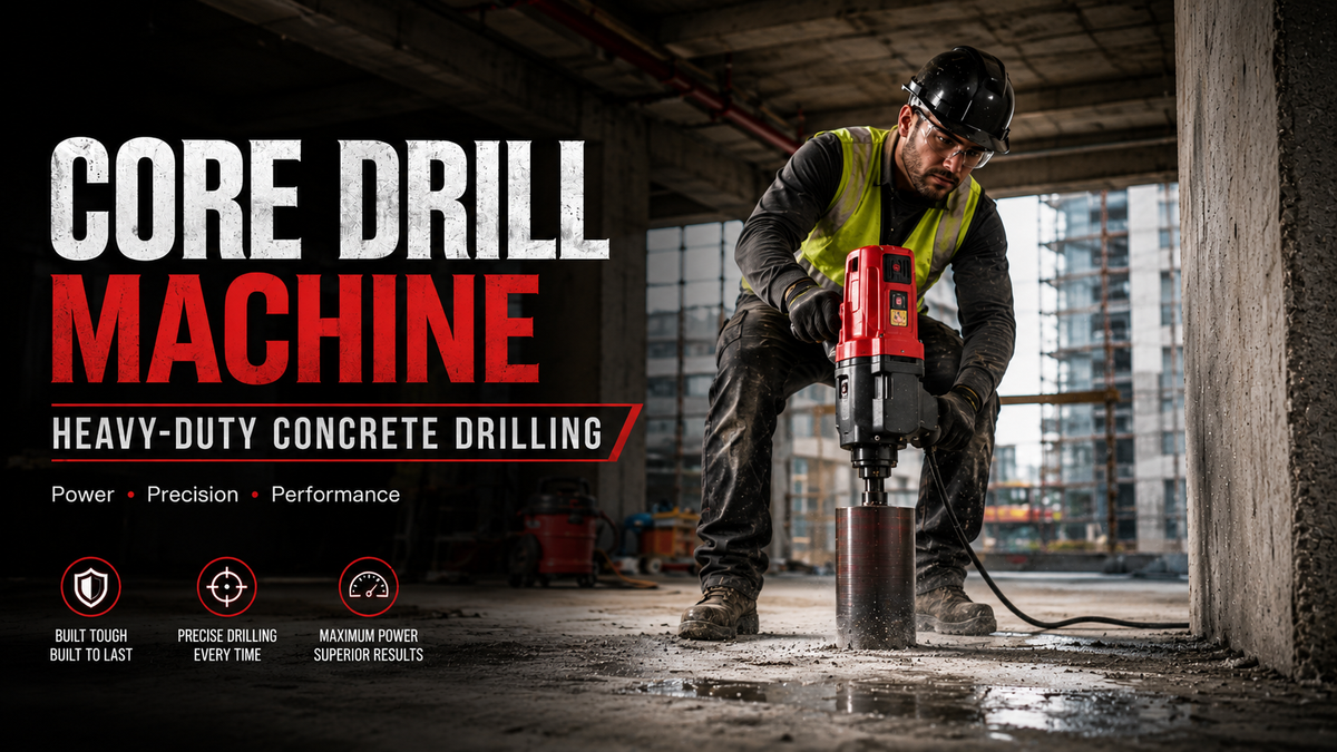 Best Core Drill Machine in India 2026 – Professional Concrete Drilling ...